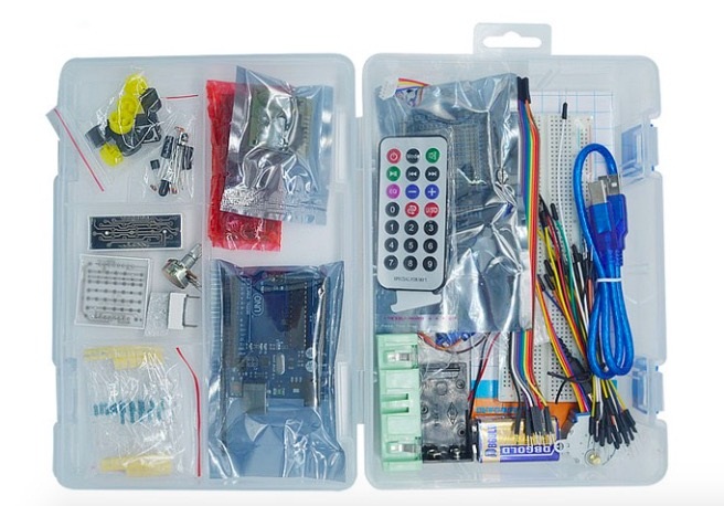 Arduino Uno R3 Starter Kit with Motors