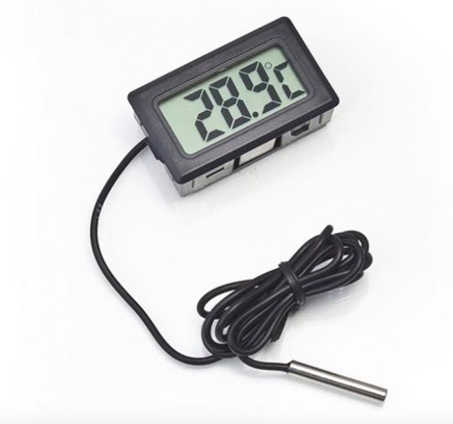 LCD Display Thermometer meter with Temperature Probe