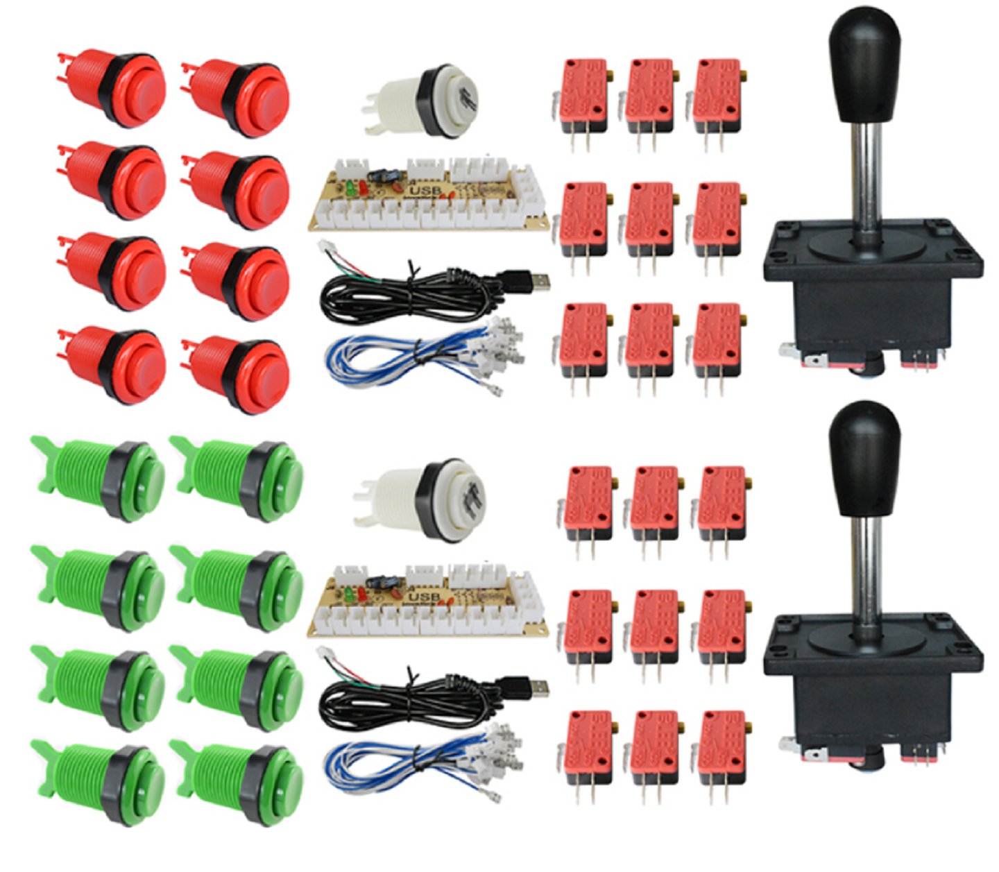 DIY Arcade Game kit USB To Zero Delay Board USB Encoder To PC ...