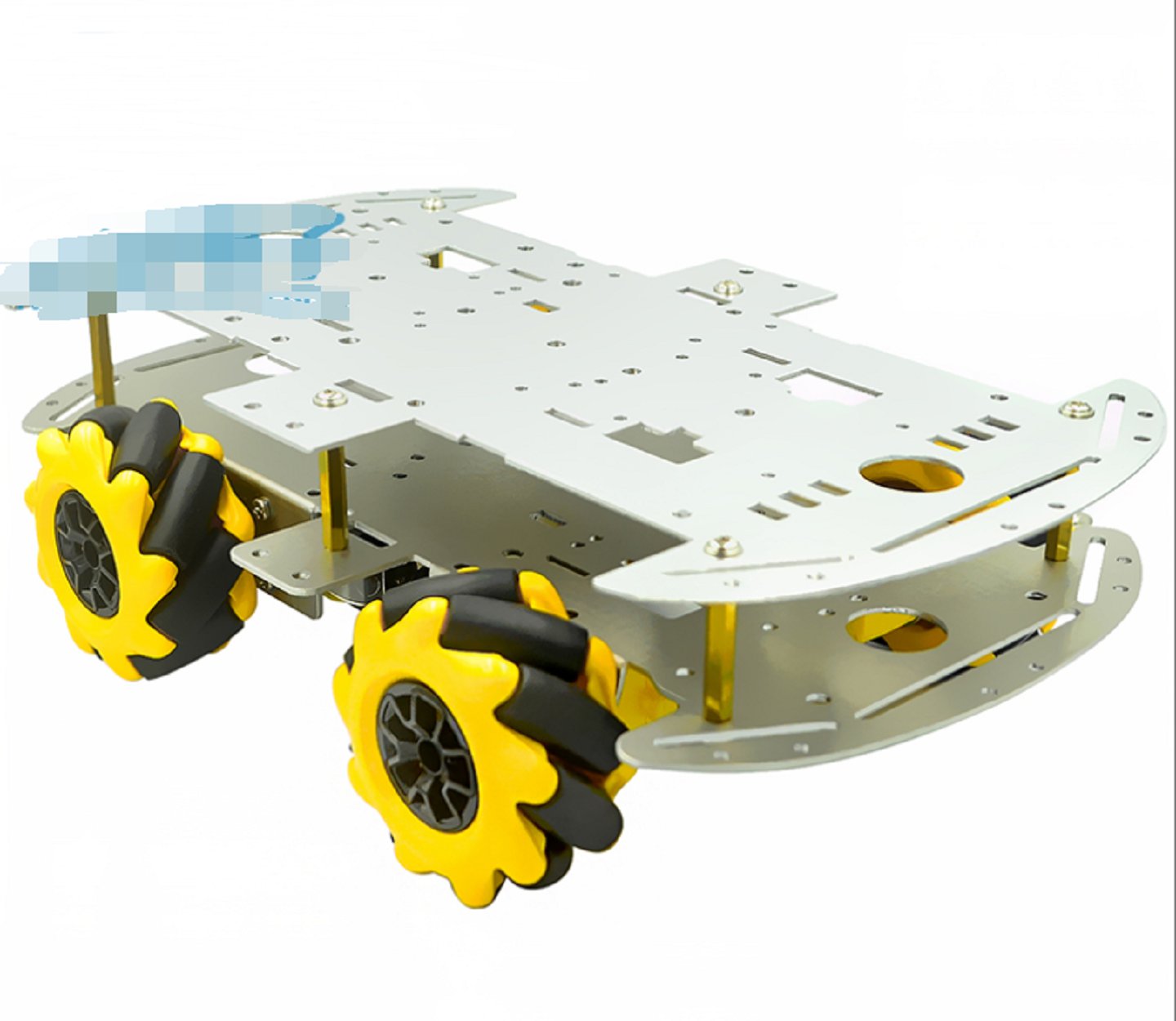 2 layer 60mm Mecanum Wheel Robot Car Chassis Kit