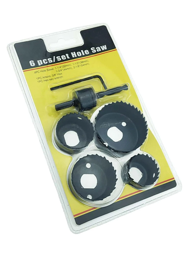 6pcs Hole saw set