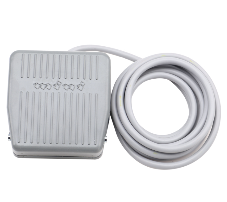 Foot Switch SPDT Electric Pedal Grey TFS201 with 2M cable