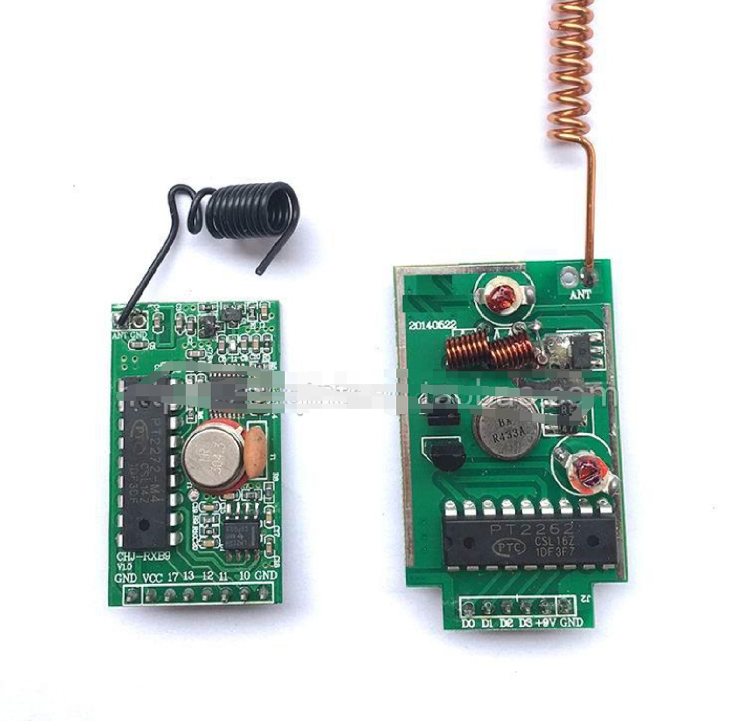 Large Power 4KM/4000M Wireless RF Remote Control Set 433MHZ