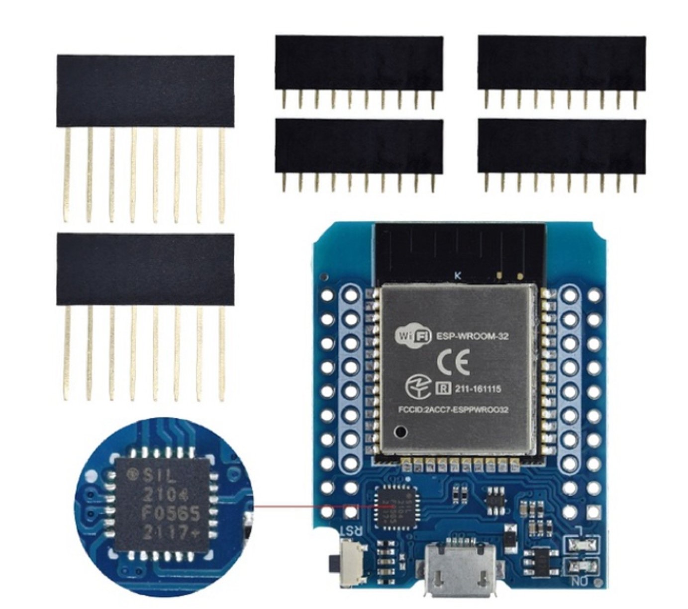 LIVE D1 mini ESP32 ESP-32 WiFi+Bluetooth development board CP2104
