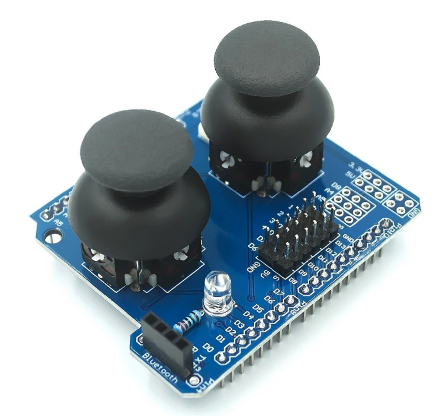 Electronic building blocks Dual PS2 game joystick button module ...