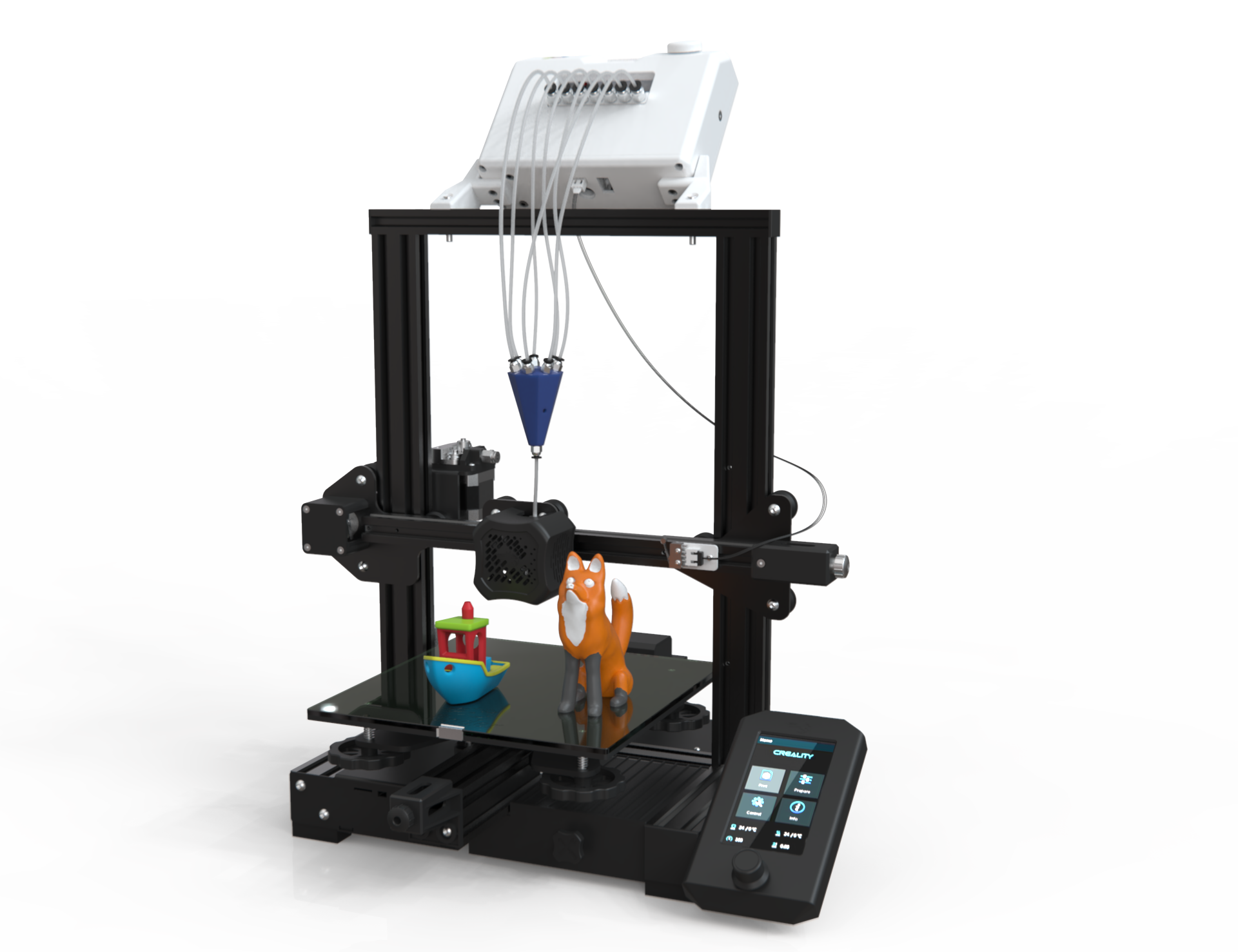 CO PRINT MULTI-FILAMENT 3D PRINTING MODULE