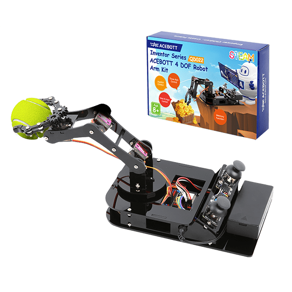 ACEBOTT QD022 ESP32 Programmable Arduino Robot Arm Kit for Beginners ...