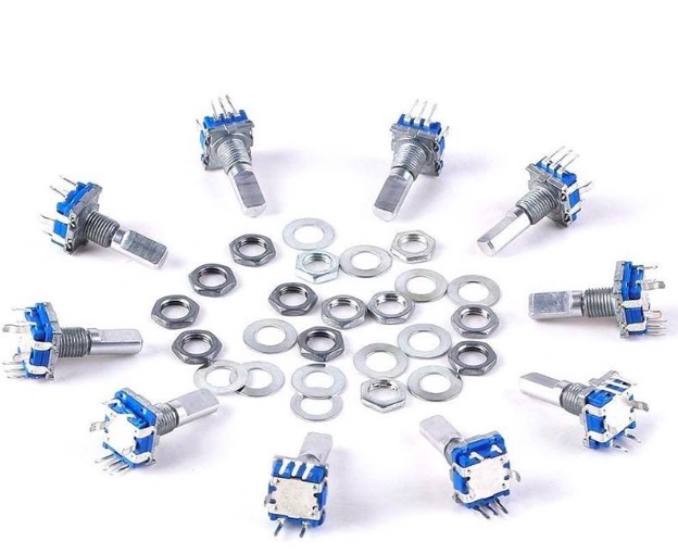 Rotary Encoder with switch - Audio Digital Potentiometer 20mm handle ...