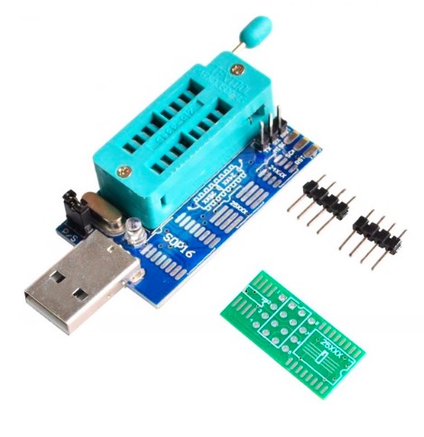 Bios Board MX25L6405 W25Q64 USB Programmer LCD Burner CH341A Progammer ...