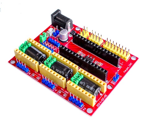 ARDUINO NANO CNC SHIELD V4 - STEPPER MOTOR DRIVER FOR ARDUINO (GRBL ...