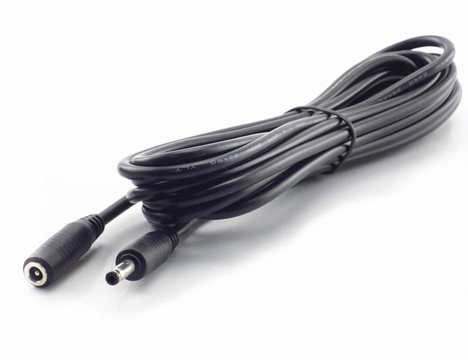 DC 2.1*5.5 male to DC Female cable 3M DC Power Cable Extension