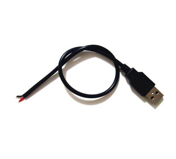 22AWG 2A 1m 2Pin USB cable Male connector