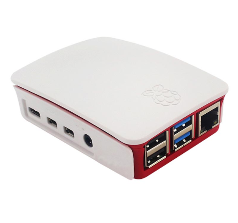Official Raspberry Pi 4 Model B Red & White Case