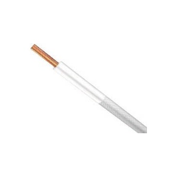 ΚΑΛΩΔΙΟ ΣΙΛΙΚΟΝΗΣ 1Χ0.5mm² ΥΑΛΟΜΕΤΑΞΟ ΛΕΥΚΟSGL(1m)