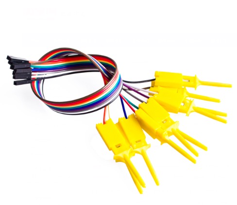 10pin Female Jumper Wire to Hook Clips