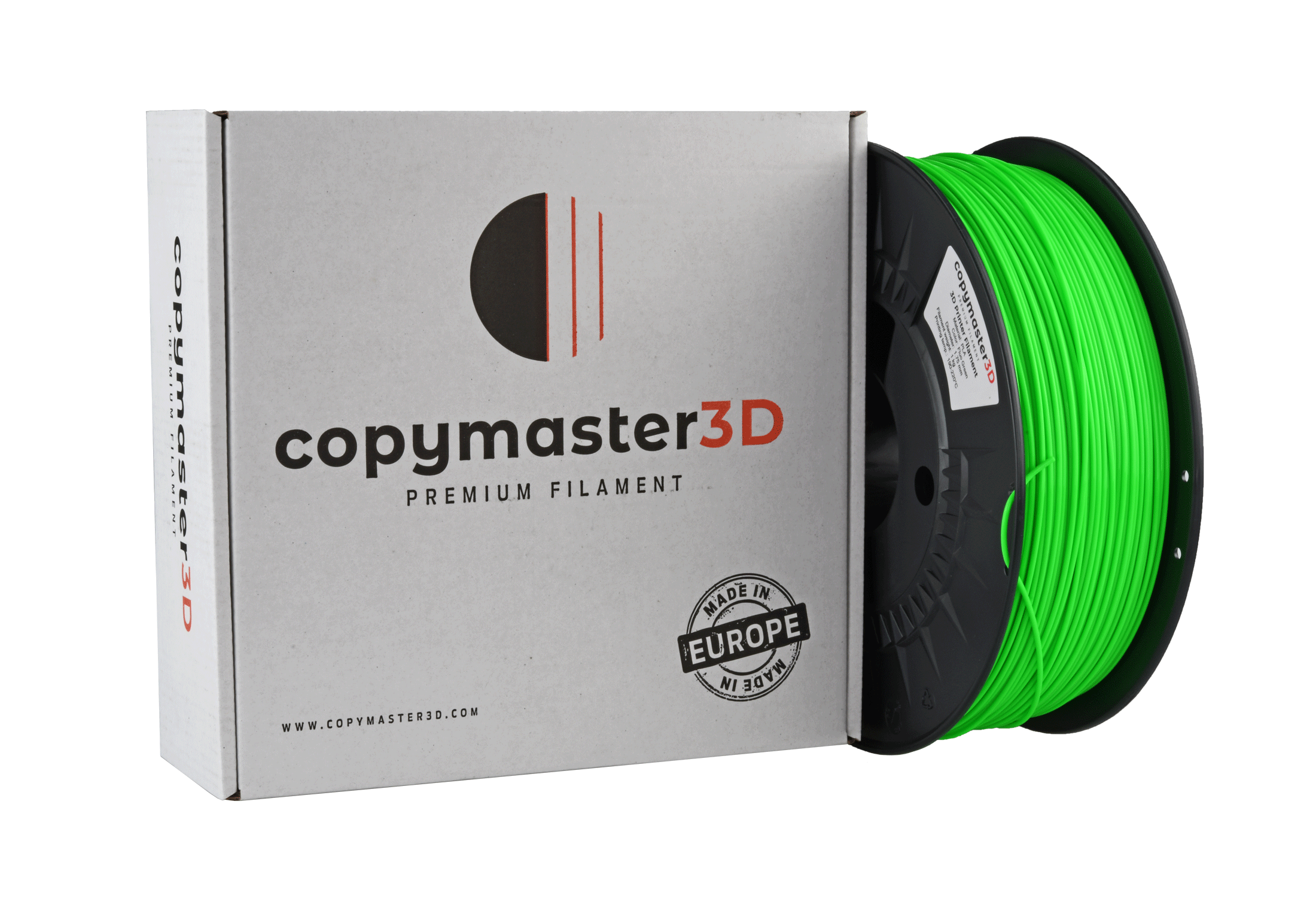 COPYMASTER PLA - 1.75MM -1 KG - FLUORESCENT GREEN