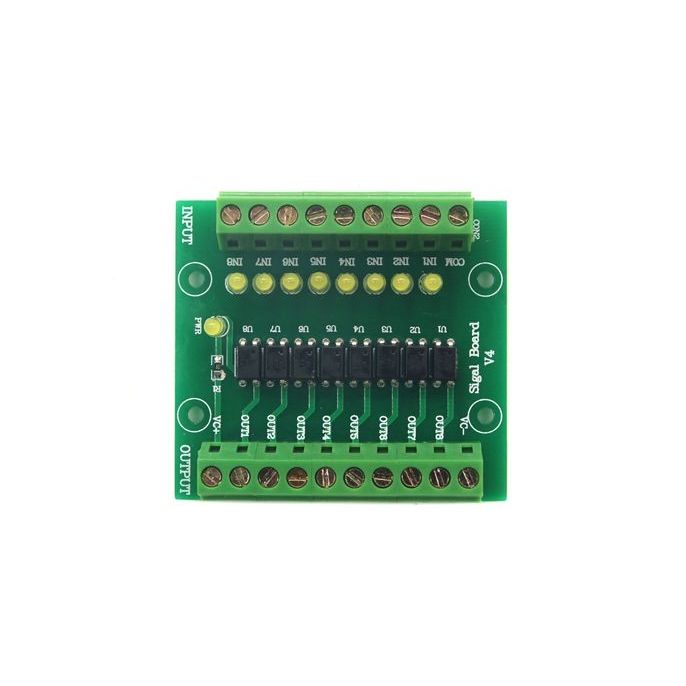 24V Input 5V Output Optocoupler Isolation Control Panel 8 Channel ...